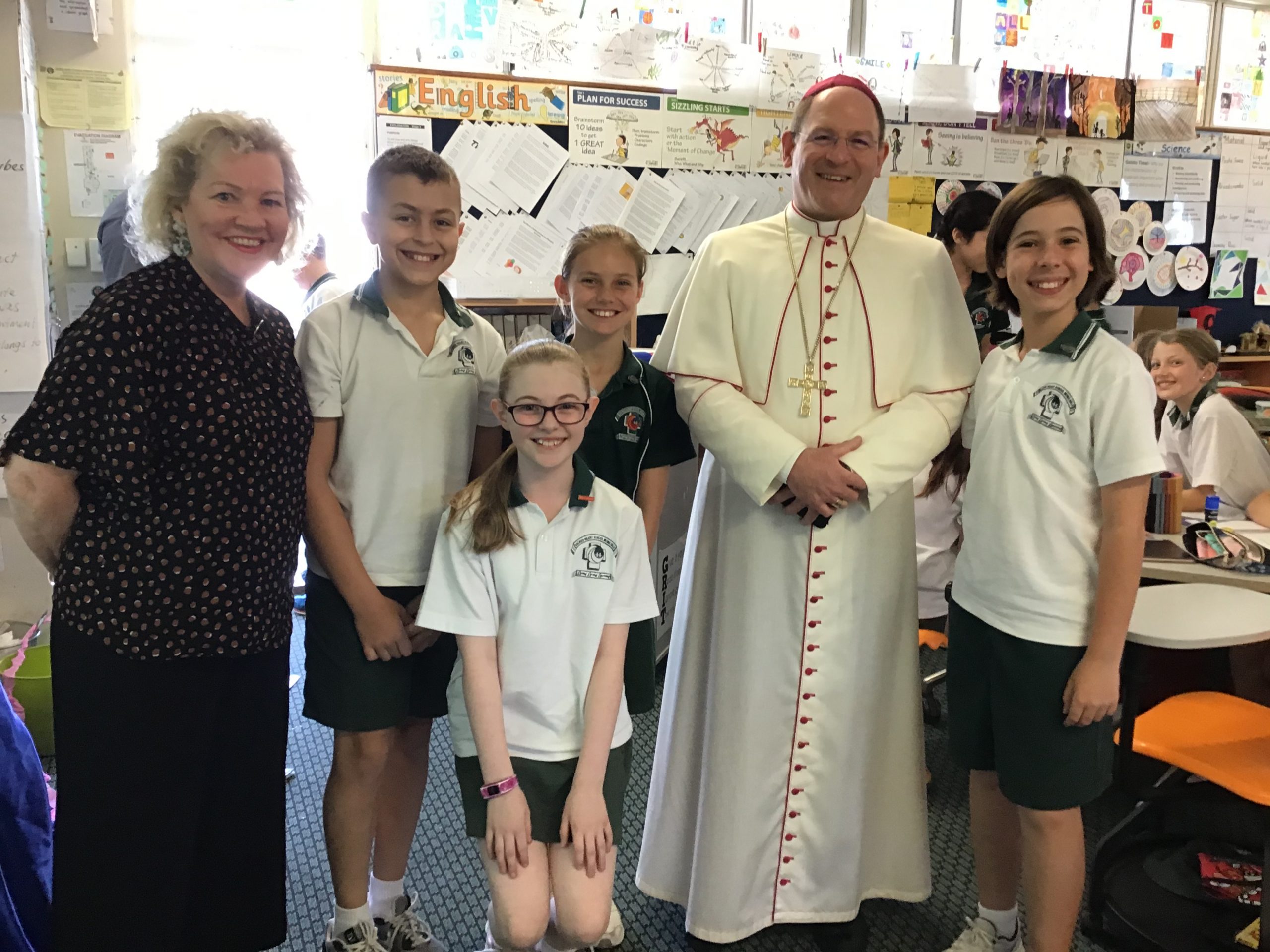 Bishop Anthony Randazzo visits Sacred Heart - Sacred Heart Mona Vale